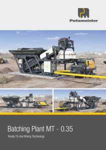 Brochures | MyPutzmeister